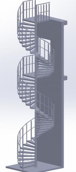 spiral staircase cad block 3D Models | Page 1 | STLFinder