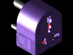 3 pin plug 3d models 【 STLFinder