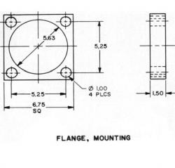 mf100 flange cad 3D Models | Page 1 | STLFinder