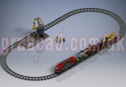 lego heavy haul train 60098 3D Models | Page 1 | STLFinder