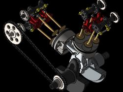 motorcycle engine cad 3d models 【 STLFinder