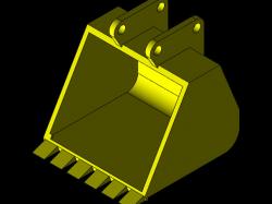 bucket drawings 3d models 【 STLFinder