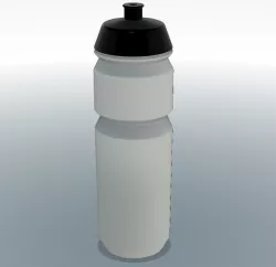 Bike Water Bottle Holder (Dual Hook system) - Free 3D Model | STLFinder