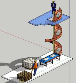 spiral chute conveyor 3D Models | Page 1 | STLFinder