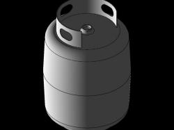 sample gas canister weld mesh storage cage design template pdf 3D ...