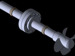 propeller shaft straightening for marine engines in boats 3D Models ...