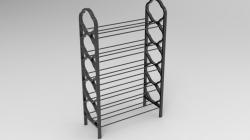 shoe rack skp family 2 layer 3D Models | Page 1 | STLFinder