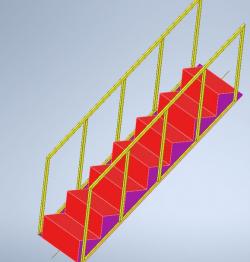 hand rail post staircase 3dwarehouse | Page 1 | STLFinder