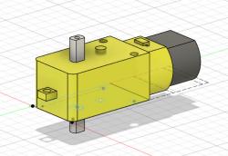gear dc motor 3d models 【 STLFinder