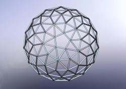 Buckminster Fuller Geodesic Dome Solidworks Geodesic Buckminster