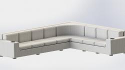 boucle l shape sofa sketchup warehouse 3D Models | Page 1 | STLFinder