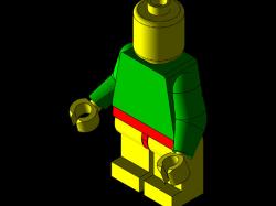 human lego person 3D Models | Page 1 | STLFinder