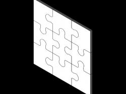 15 piece puzzle template 3D Models | Page 1 | STLFinder