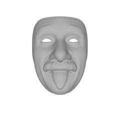 einstein mask 3d models 【 STLFinder