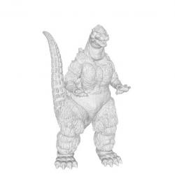 female godzilla heisei godziban 3D Models | Page 1 | STLFinder