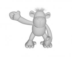 weird monkey 3D Models | Page 1 | STLFinder