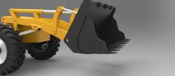 compact backhoe loader 3d models 【 STLFinder