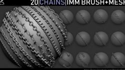 zbrush chain brush 3D Models | Page 1 | STLFinder