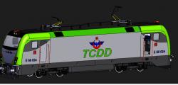 tcdd de24000 skyfall locomotive 3D Models | Page 1 | STLFinder