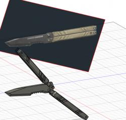 recon butterfly knife valorant 3d models 【 STLFinder