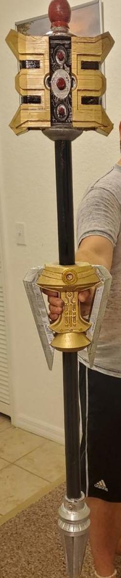 gold ranger staff 3D Models | Page 1 | STLFinder