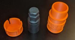 gorilla 4 sided cross wheel lock key 3D Models | Page 1 | STLFinder