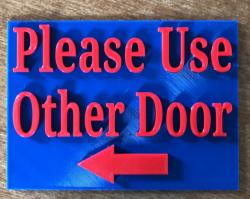 please use other door sign printable 3D Models | Page 1 | STLFinder