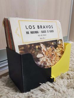 clear 7 black and white vinyl box set patch signed download card 3D ...