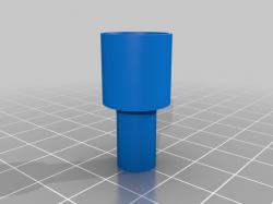 100 mm 80mm land drain connector100mm land drain tank connector 3D ...