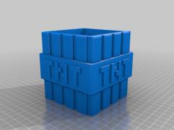 minecraft tnt box 3D Models | Page 1 | STLFinder