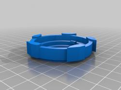 golden 2b chassis beyblade 3D Models | Page 1 | STLFinder