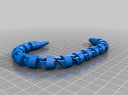 flex snake 3d models 【 STLFinder