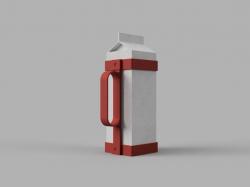 milk carton handle 3D Models | Page 1 | STLFinder