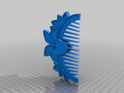 mulan hair comb 3d models | Page 1 | STLFinder