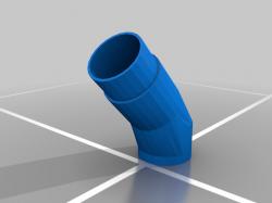 45 degree elbow cad 3D Models | Page 1 | STLFinder