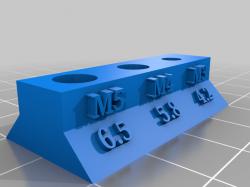 heat set insert hole size chart 3D Models | Page 1 | STLFinder