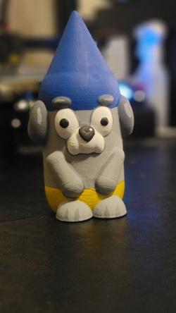 bluey gnome meditating 3D Models | Page 1 | STLFinder