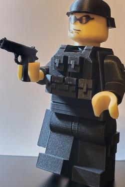 tactical lego man 3D Models | Page 1 | STLFinder