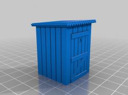 outhouse 3d models 【 STLFinder