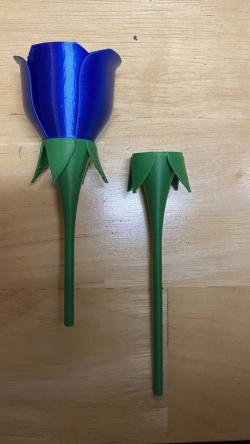 3d printer rose with stem | Page 1 | STLFinder