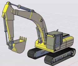 papercraft excavator cat 330d2l 3D Models | Page 1 | STLFinder