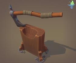 axe and chopping block 3d models 【 STLFinder