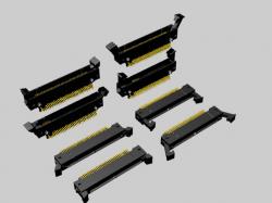 hd flat cable connector 68 pins 810 series 3m 3D Models | Page 1 ...