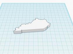 kentucky state outline 3D Models | Page 1 | STLFinder