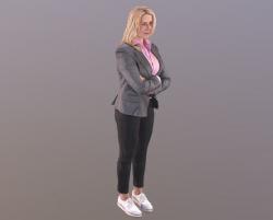 woman standing 3d model 【 STLFinder