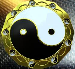 triple yin yang 3d models 【 STLFinder