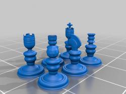 fancy chess set 3d models | Page 1 | STLFinder