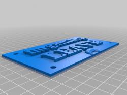 sailish matter door sighn printable 3D Models | Page 1 | STLFinder