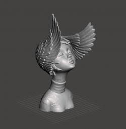 girl with dragon wings 3D Models | Page 1 | STLFinder