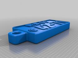 license plate keychain 3d print | Page 1 | STLFinder